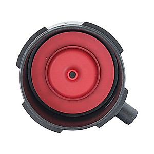 Korky Toilet Repair R528P2 Fill Valve Replacement Cap, Black, Pack of 2