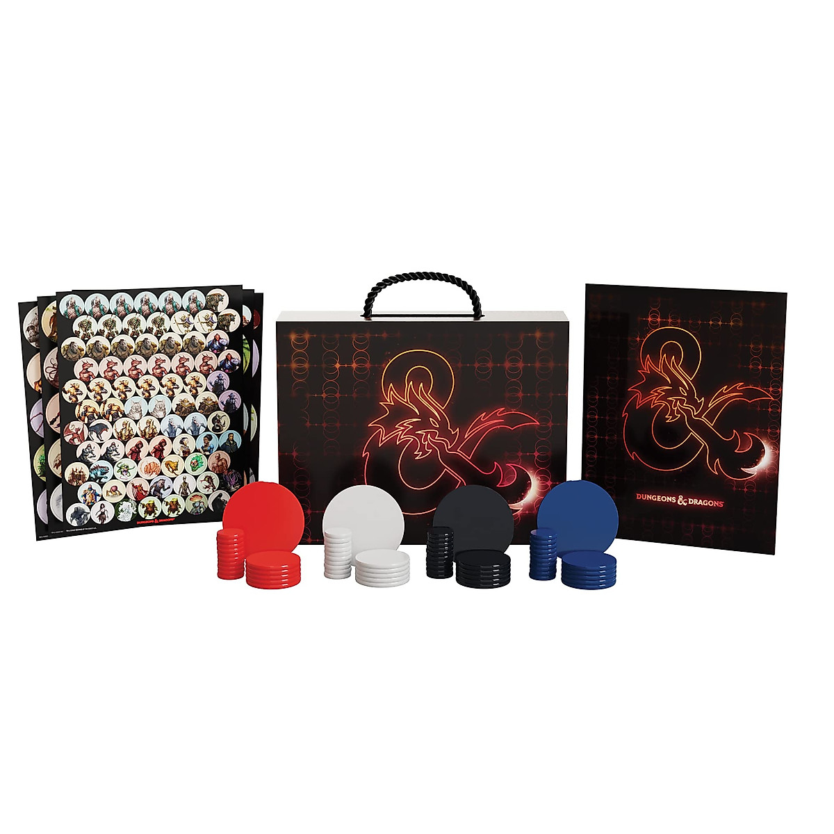 Dungeons & Dragons D&D Monster Manual + Campaign Case: Creatures Book + Accessory Set