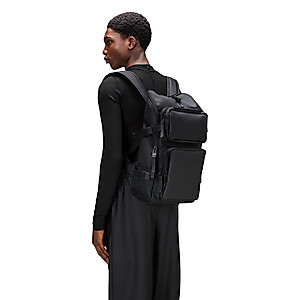 RAINS Trail Cargo Backpack (Black)