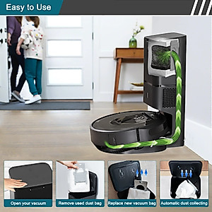 14 Pack Vacuum Bags Compatible for IRobot Roomba Bags i & s & j Series, Replacement Bags for IRobot Roomba i7 i7+, i3 i3+, i1+ j7 j7+ Plus (7550) i8+ s9+(9550), i4+ i6+ Automatic Dirt Disposal Bags