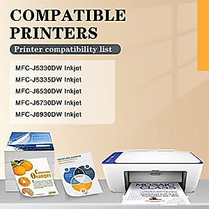 Clorisun LC3019 3019 LC3017 Ink Cartridge Replacement for Brother LC3019 3019 LC3017 3017 LC3019BK with MFC J5330DW J6930DW J6530DW J6730DW J5335DW Printer (Black Cyan Magenta Yellow, 10-Pack)