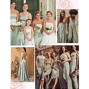 BEAUZSUZSANA Summer Shawls and Wraps for Women Evening Dresses Bridal Wedding Lightweight Party Travel Chiffon Scarf (Sage Green)