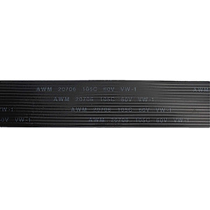 A1 FFCs - Flex Ribbon Extension Cable for Raspberry Pi Camera - Black 2m / 6.56ft Long