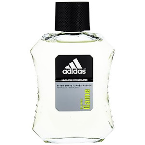 adidas Pure Game Men After Shave by adidas, 3.4 Fl Oz, Multi-color