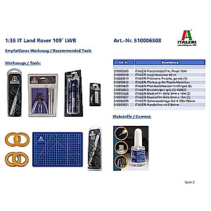 Italeri 510006508 1: 35 It Land Rover 109 Lwb