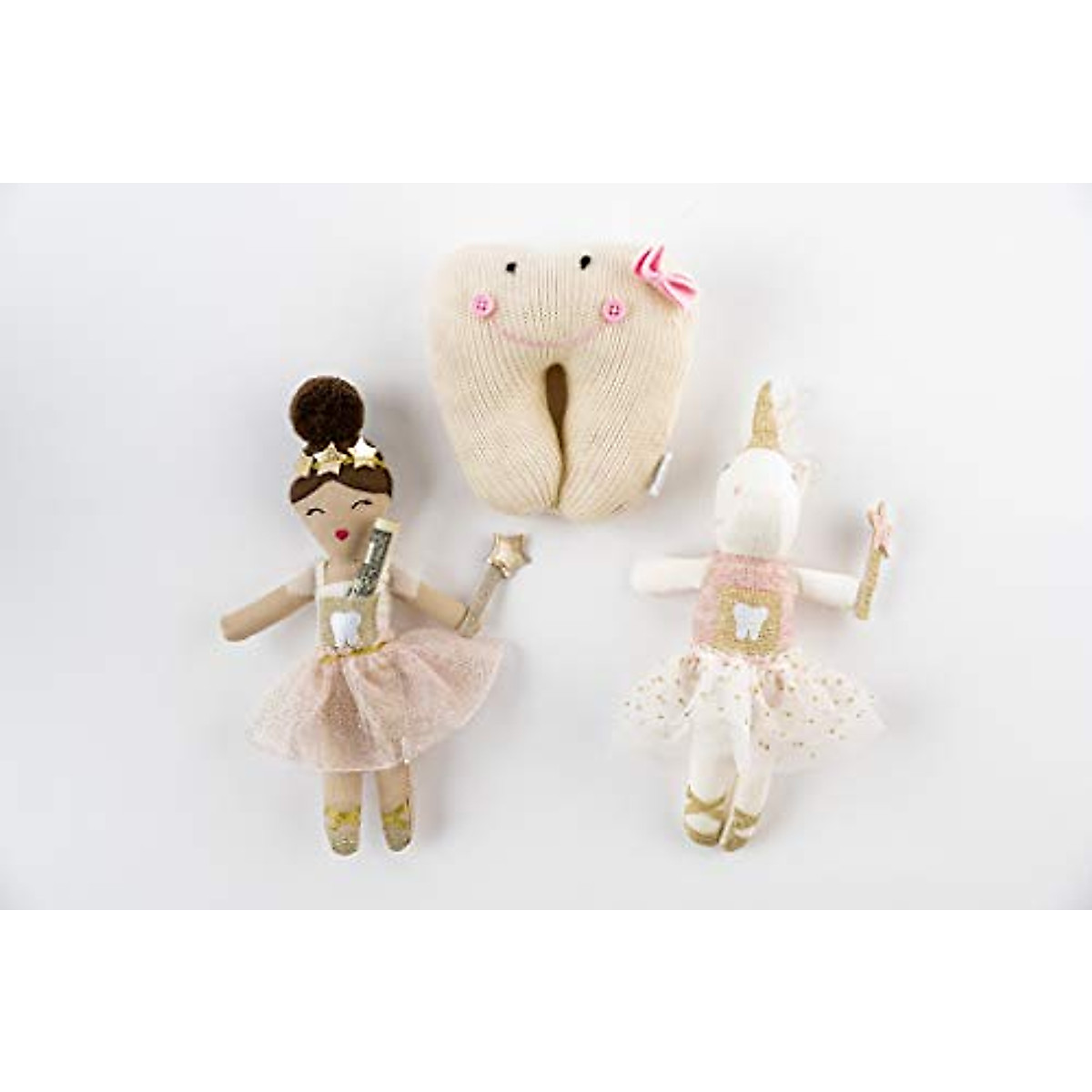 Mud Pie Ballerina Tooth Fairy Doll 9x4 Inch (Pack of 1)