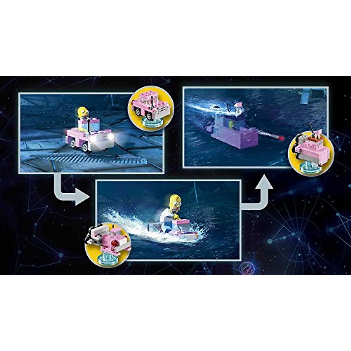 LEGO Dimensions - The Simpsons - Level Pack