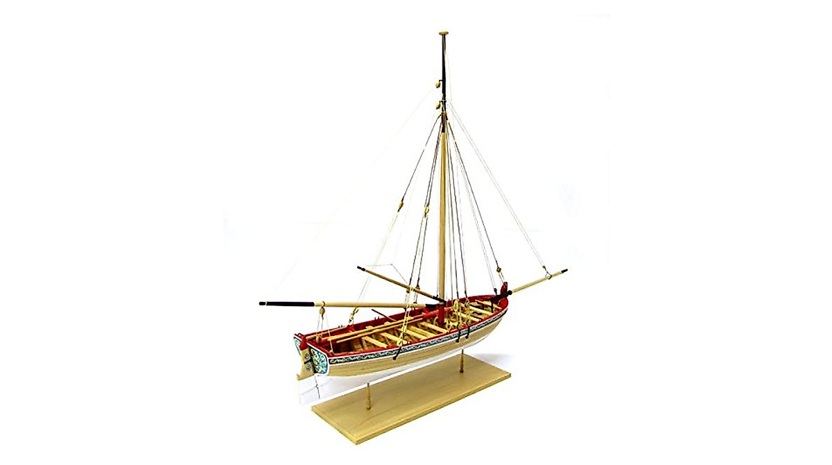 Model Shipways 18th Century Longboat Starter Kit + Tools