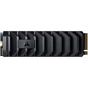 Corsair MP600 PRO XT 8TB Gen4 PCIe x4 NVMe M.2 SSD - Up to 7,000 MB/s Sequential Read and 6,100 MB/s Write Speeds, High-Density TLC NAND, Aluminum Heatspreader, M.2 2280 Form-Factor - Black