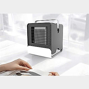 Personal Air Cooler Air Conditioner Fan, Portable Mini Space Cooler, Evaporative Humidifier, Purifier, Cooling Fan for Home Offices Kitchen
