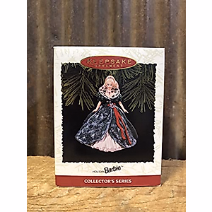 Keepsake Ornament, Holiday Barbie, Collector's Series, Third in the Holiday Barbie Series. Handcrafted, Dated 1995
