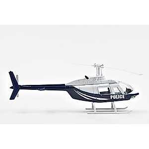 NewRay 26073A Sky Pilot Bell 206 Police, White