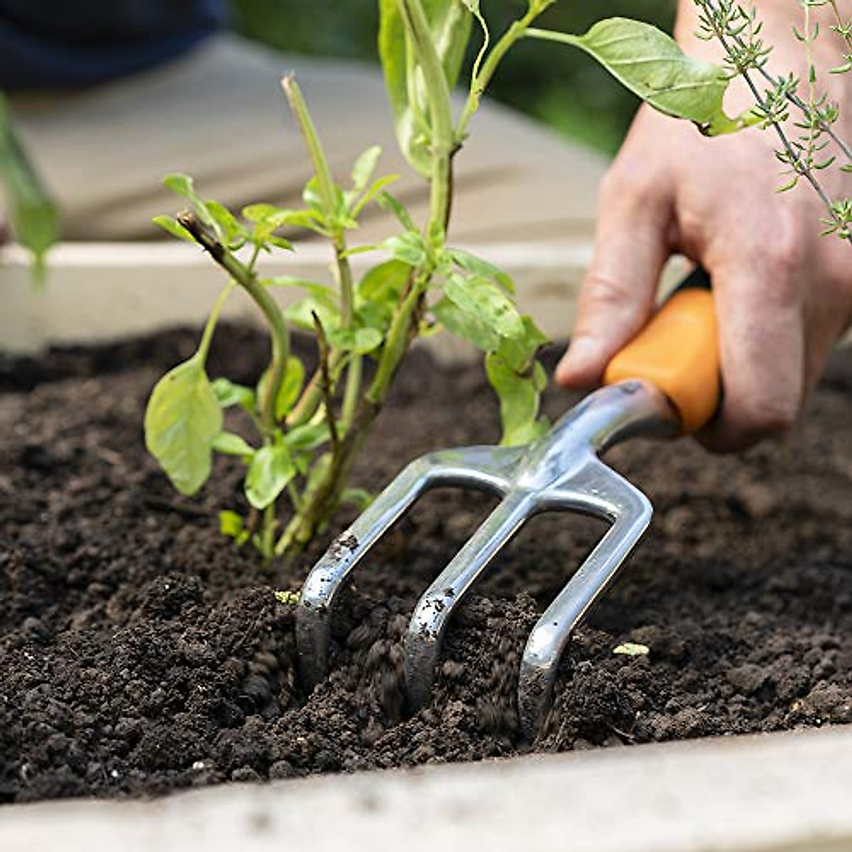 Fiskars 384240-1001 384240-1007 Cultivator, Multicolor