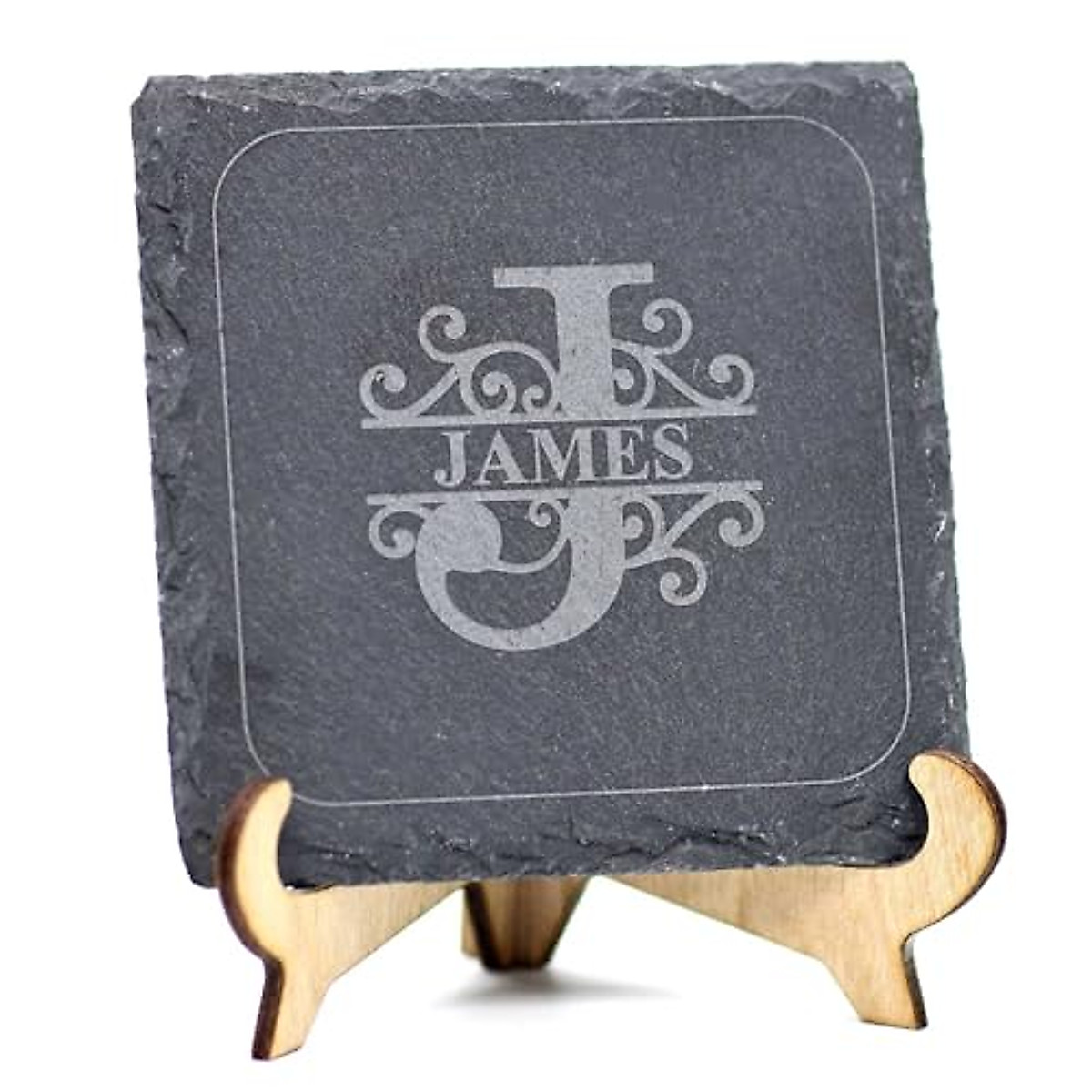 Personalized Whiskey Glass, Customized Engraved Monogram Cocktail Glass, 11 oz Custom Whiskey Gift Glass Birthday Gift For Him and Her (1 Glass)