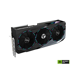 Gigabyte AORUS GeForce RTX 4070 Master 12G Graphics Card, 3X WINDFORCE Fans, 12GB 192-bit GDDR6X, GV-4070AORUS M-12GD Video Card