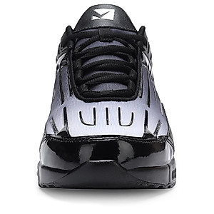 KCVTD Steel Toe Shoes for Men Safety Work Shoes Indestructible Steel Toe Sneakers Puncture Proof Slip Resistant Construction Shoe