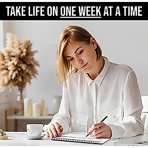 Weekly Planner 2023-2024 (Undated) | Daily Weekly Monthly Planner PRODUCTIVE WEEKS | Academic planner | Organizers for office work, college | Week at a glance planners | For men and women