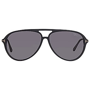 Sunglasses Tom Ford FT 0909 Samson 02D Matte Black/Polarized Smoke Lenses