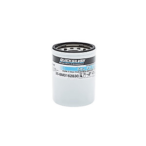 Quicksilver by Mercury Marine 8M0162830 Oil Filter for Mercury and Mariner 4-Stroke Outboards 25-115hp