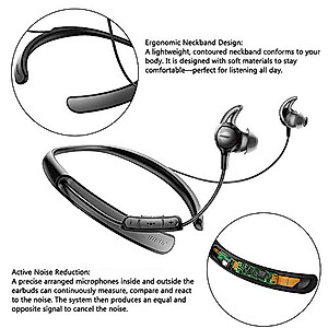 TBIIEXFL Headphones Noise Cancellation Earphone Sport Music Headset Bass with Mic