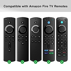 Remote Holder for Alexa Voice Remote Pro,Compatible with Fire TV Stick,Fire TV Cube's Remote(2nd Gen,3rd Gen)