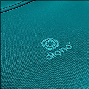 Diono Excurze Carrycot for Newborn Baby, Stroller Bassinet for Baby, Breathable Mattress for Comfortable Sleeping, Suitable from Birth, Blue Turquoise