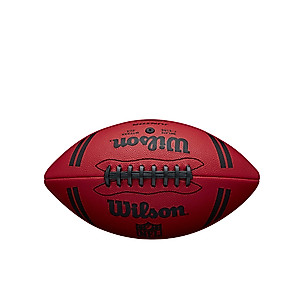 WILSON NFL Spotlight Football - Red, Junior Size