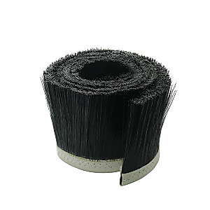 ITROLLE CNC Vacuum Brush 1m x 70mm/39.37 x 2.75inch Vacuum Cleaner Engraving Machine Dust Cover Nylon Strip Brush for CNC Router, Spindle Motor Milling Machine