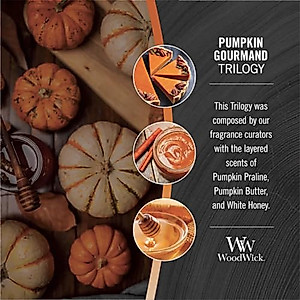 WoodWick Pumpkin Gourmand Ellipse Candle
