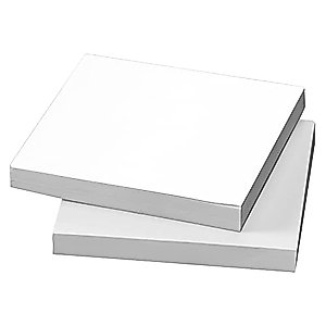 100 Sheets Dental Mixing Pads 2 Sides Paper 3"x3", Disposable Lab Mixing Papers Poly Coated for Dental Repairs & Fillings Material, Mixing Composites, Rubber Based and Silicate Materials