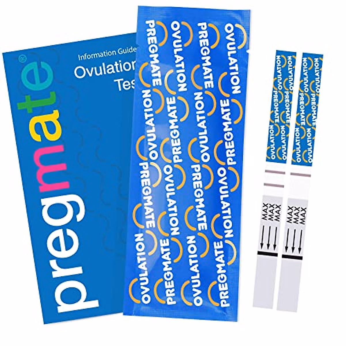 Pregmate 100 Ovulation and 50 Pregnancy Test Strips Predictor Kit
