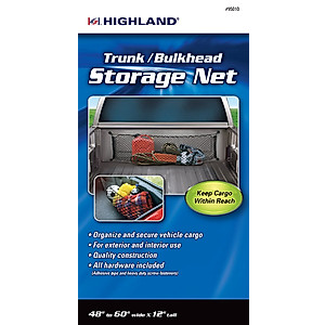 Highland (9501000) Bulkhead or Trunk Storage Net
