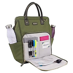 ReadyGO by Maevn Water-Resistant Clinical Tote Backpack (Olive)