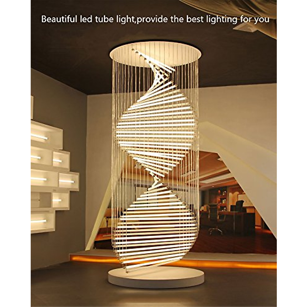 jimwhen 4 Pack T8 LED Light Tube Bulbs, 2FT LED Nano Tube Light,9W (18W Equiv), 5000K Daylight,Ballast Bypass,Single-Ended Power,Milky Cover,G13 Fluorescent Tube Replacement Lights