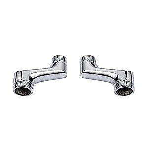 BiaoTeng Faucet Shower Adapter for Kitchen,Brass 1/2 to 3/4 Adapter,Faucet Adjustable Swing Arms,Bathtub Faucet Adapter,Chrome A