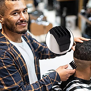 Professional Peanut Clipper Guards for Wahl Peanut – from 1/8 Inch to 1/2 Inch, Fits for Wahl Peanut, Black-4PCS