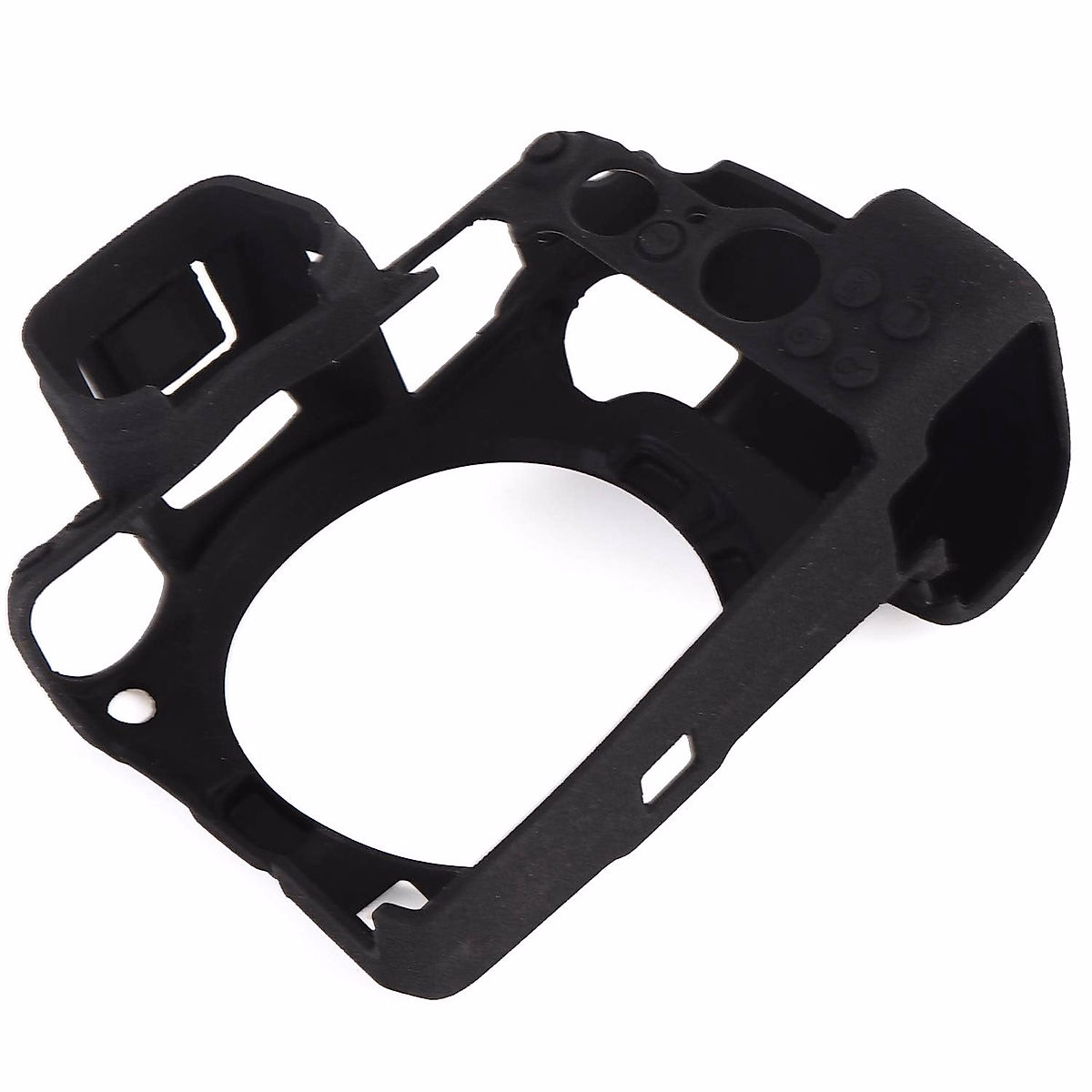 Easy Hood Camera Case Compatible with Nikon Z6 Z7 Z6 II Z7 II Digital Camera, Anti-Scratch Soft Silicone Rubber Housing Case Shell Protective Camera Cover Skin Protector (Black)