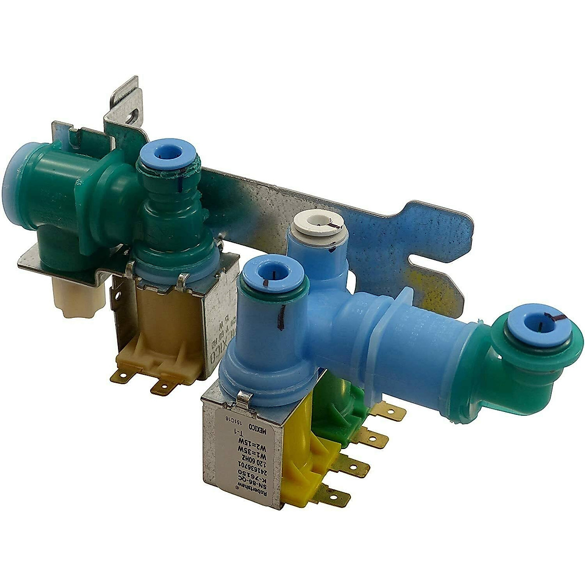 Refrigerator Water Valve Genuine OEM PARTS K-76150 242252702, 240531101, 241734301, 241734302, 240321801, 240505101, 240505102, 240508101, 240508102, 2692163, PS7784018