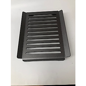 Tuscan Style Grill for small wood ovens -Pure Sandblasted Carbon Steel- Designed by NU2U Products, Made in North America