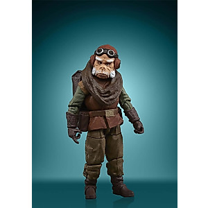 STAR WARS The Vintage Collection Kuiil Toy, 3.75-Inch-Scale The Mandalorian Action Figure, Classic Toys for Kids Ages 4 and Up,F4466