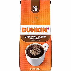 Dunkin' Original Blend Medium Roast Ground Coffee, 12 Ounces