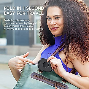 Wireless Charger for Samsung,RELAXYO Foldable 3 in 1 Fast Wireless Charging Pad Travel Station Compatible with Z Fold4/Flip/S23 Ultra/S22+/S21/S20/Note 20/10,Galaxy Watch 5 Pro/4/3/Active/LTE,Buds+