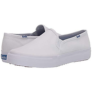 Keds Women's Double Decker Sneaker, White, 9.5