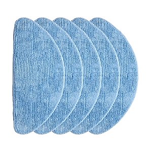 5 Pack， Mopping Cloths， Mop Cloth 。Compatible for Mamibot Exvac680s 。Robot Vacuum Cleaner Parts， Sweeper Cleaning Pads Replacement