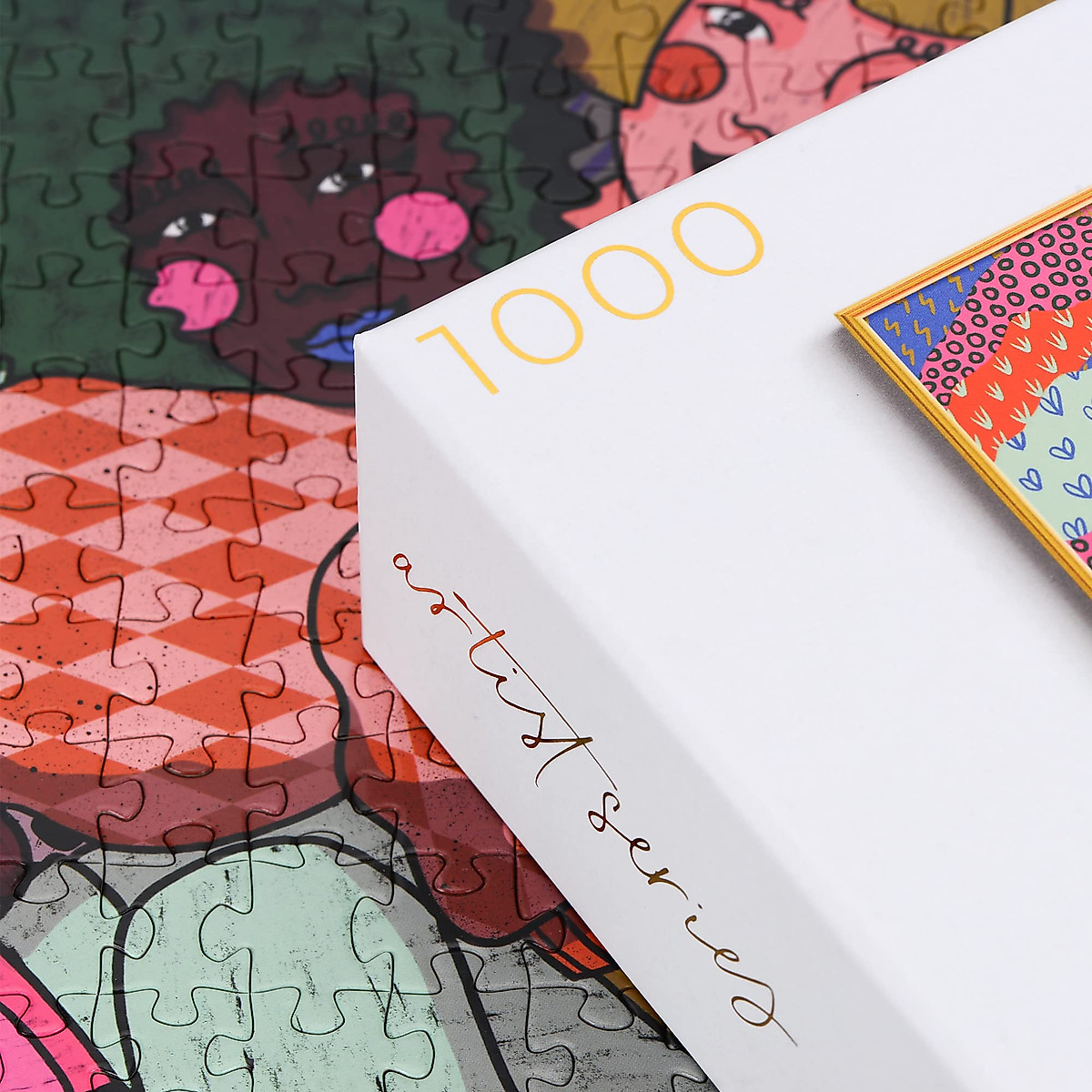 Blue Kazoo The Artist Series - Artfully Designed 1,000-Piece Art Jigsaw Puzzles for Adults Crafted with Premium Puzzle Board and Crisp, Vibrant, and High-Res Imagery