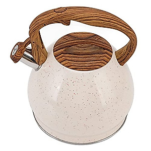 3L Whistling Tea Kettle Ergonomic Handle Rustproof L Steel Whistling Kettle For Gas Stove Induction Cooker 3L Whistling Tea Kettle