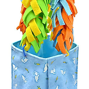 Sugar Glider Hanging Pouch Snuggle Sleeping Pouch with 4 Detachable Climbing Vines for Gliders Ferret Rat Hamster Hedgehog Small Pets