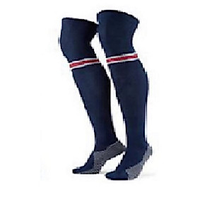 Paris PSG Blue Home Mbappe Soccer Kids Socks Fits (4 to 12 Years Old) For Youth