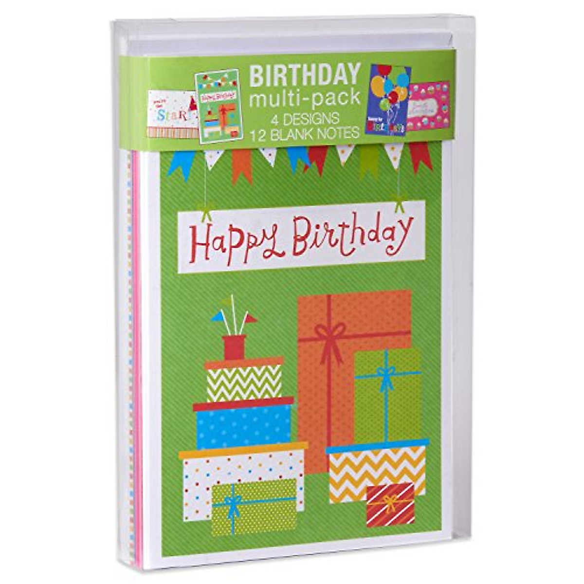 American Greetings Birthday Cards Assortment, Fun (12-Count)