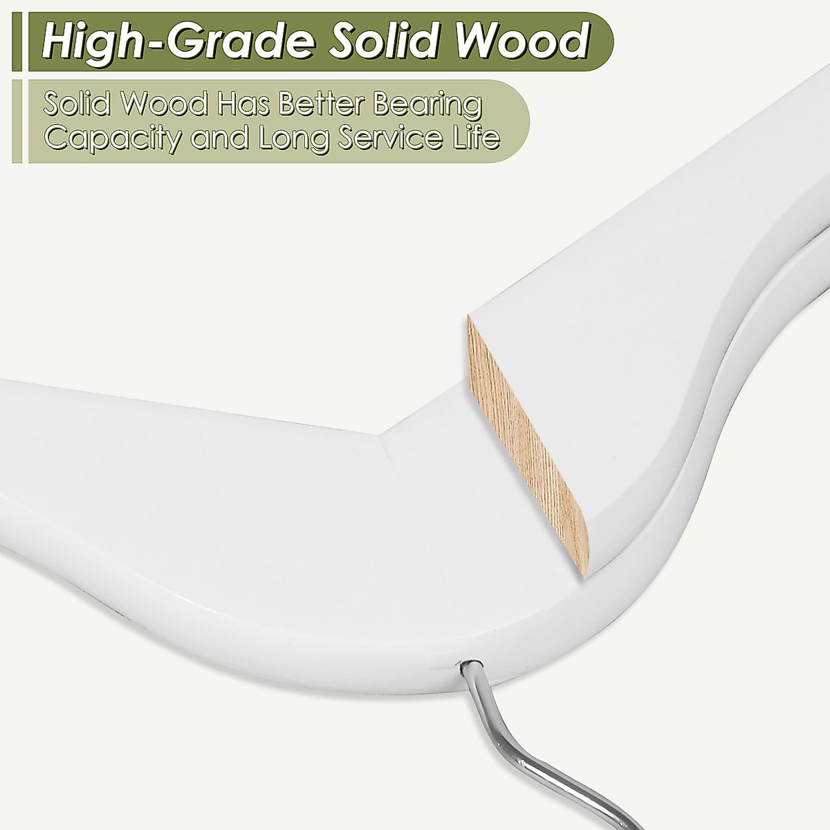 Bride Hanger, 2 Pack Wedding Hanger Bridal Hanger Bride Groom Hanger Personalized Name Tags, Dark Wood and White Wood Bridal Dress Hanger, Ideal Keepsake for Wedding Day Photos and Gift (Pink&White)